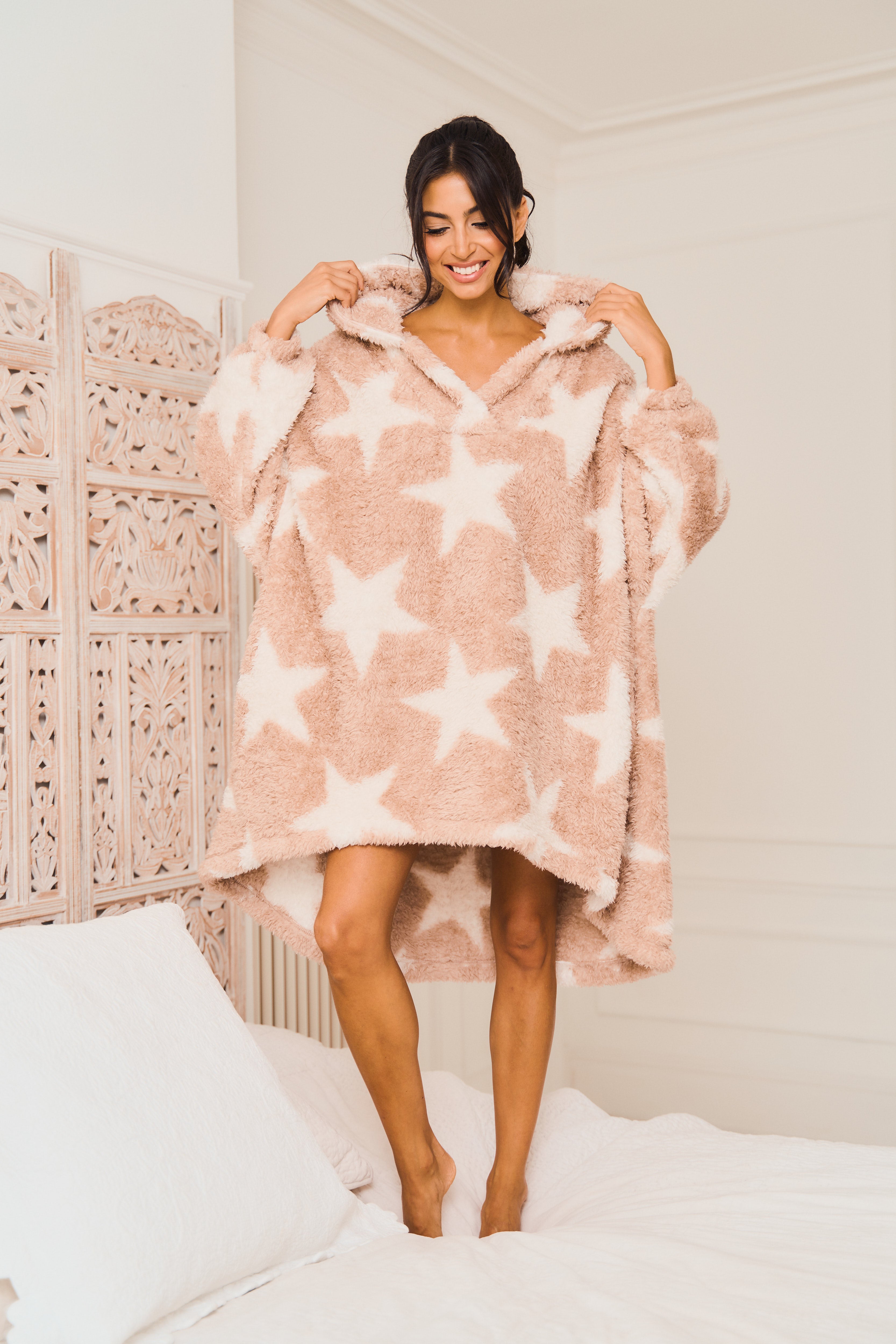 Star Oversized Cosy Hoodie – Jim Jam The Label