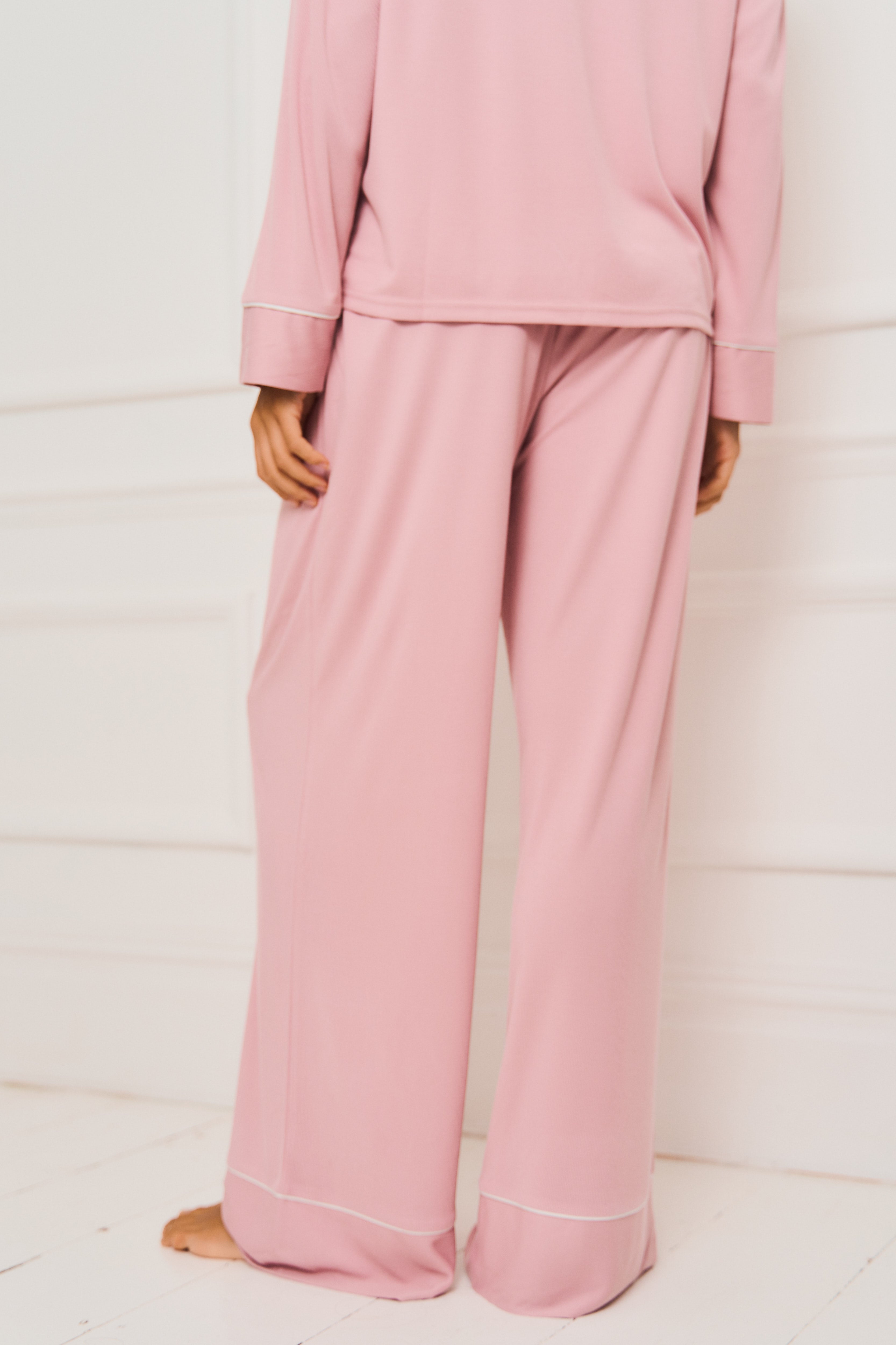 Pink Traditional PJ Set – Jim Jam The Label